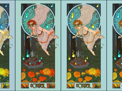 Lady of October - Gemstone Goddesses by Angela R. Sasser