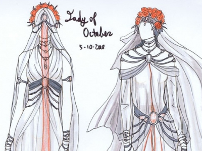 Lady of October - Gemstone Goddesses by Angela R. Sasser