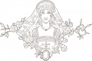 Lady of June - Gemstone Goddesses by Angela R. Sasser